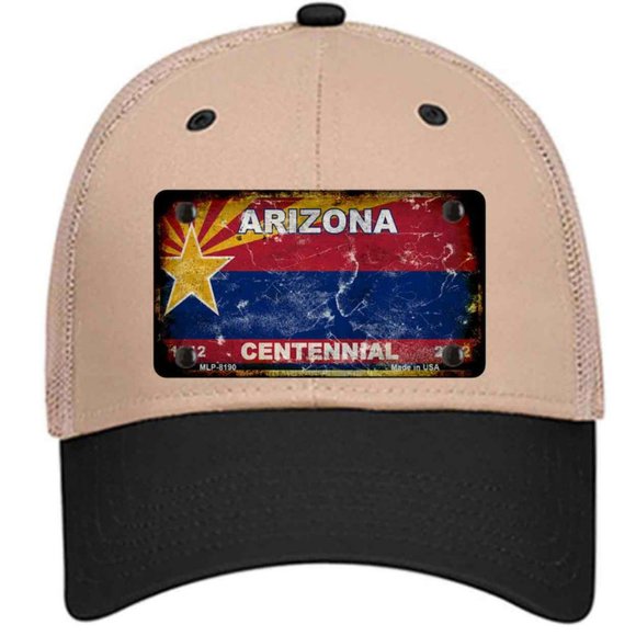 Smart Blonde | Accessories | Arizona Centennial Rusty Look Metal On ...
